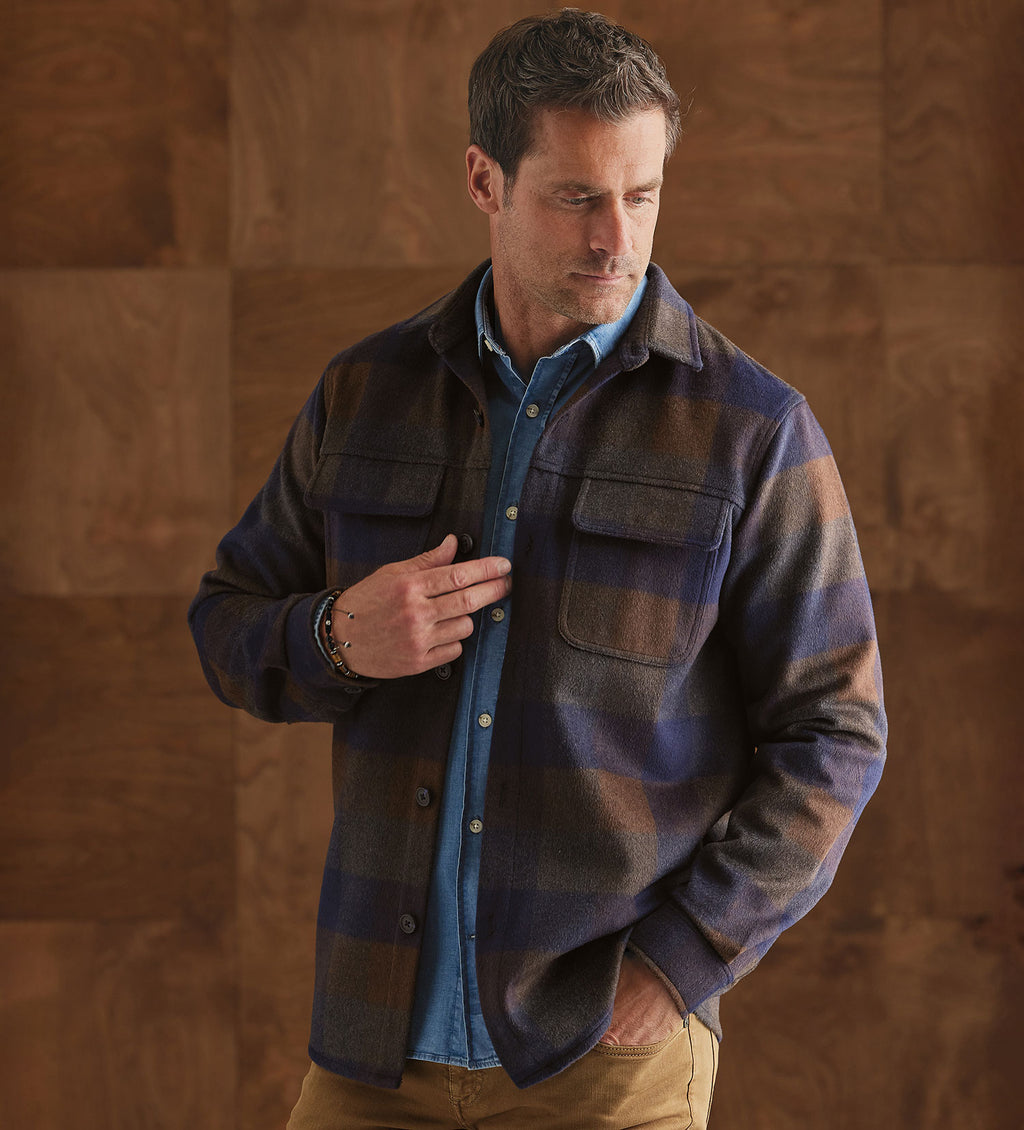 Reserve Check Shirt Jacket – Patrick James