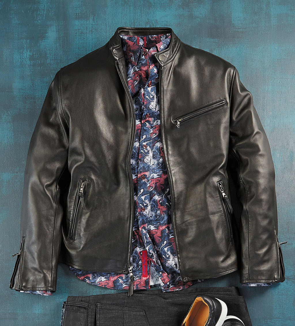 Robert Graham Kilburn Leather Jacket – Patrick James