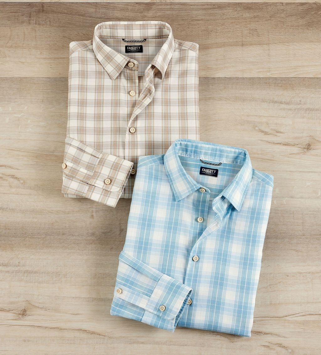 Faherty Movement Monterrey Plaid Shirt – Patrick James
