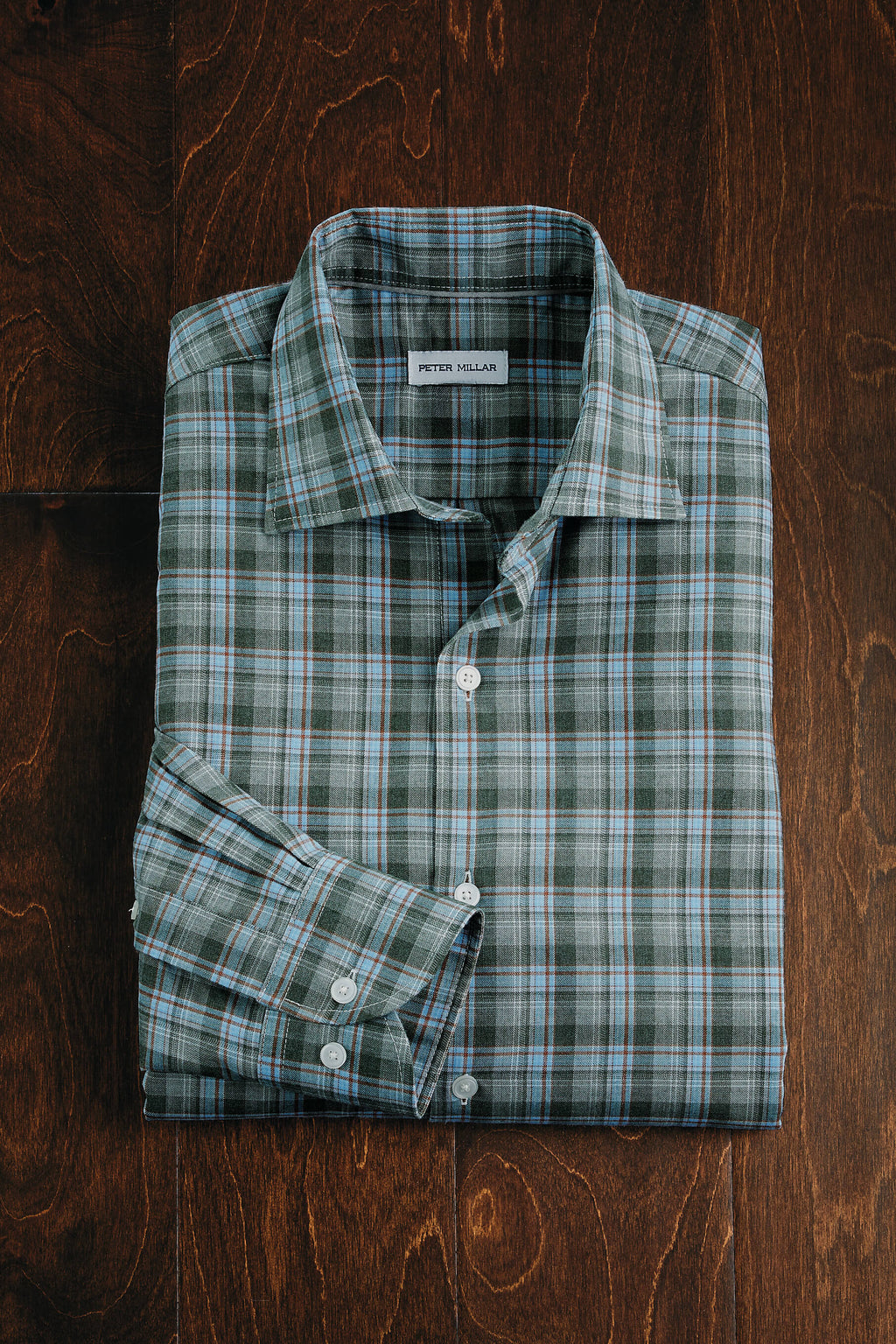 Peter Millar Long Sleeve Whitecap Flannel Performance Shirt – Patrick James