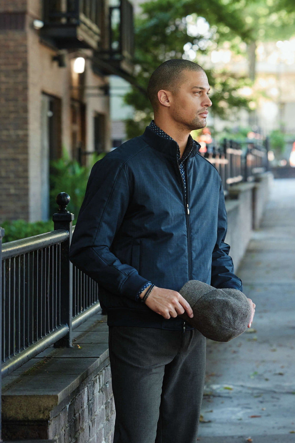 Robert Barakett Cegio Quilted Blouson Jacket – Patrick James