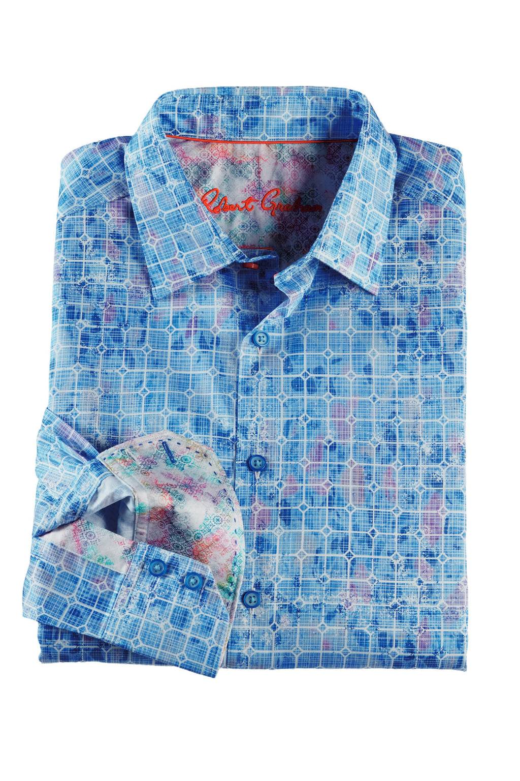 Robert Graham Long Sleeve Amsterdam Diamond Grid Shirt – Patrick James