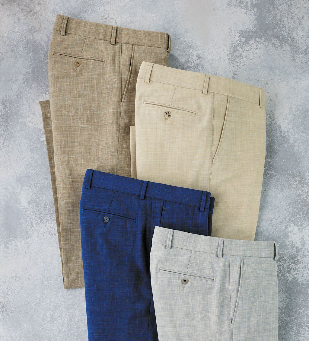 Reserve Linen-Look Performance Slacks – Patrick James