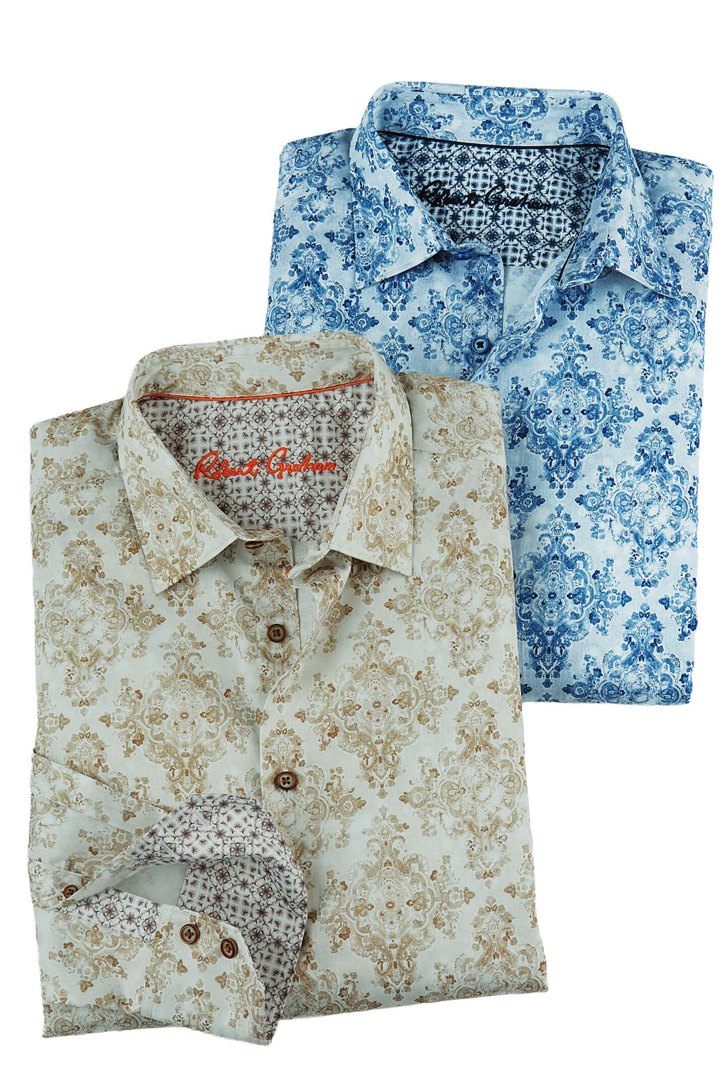 Robert Graham Long Sleeve Delancey Medallion Shirt – Patrick James