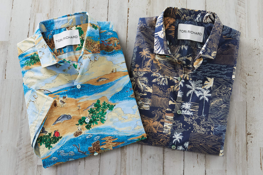 Tori Richard Short Sleeve Tile Tides Lawn Camp Shirt – Patrick James