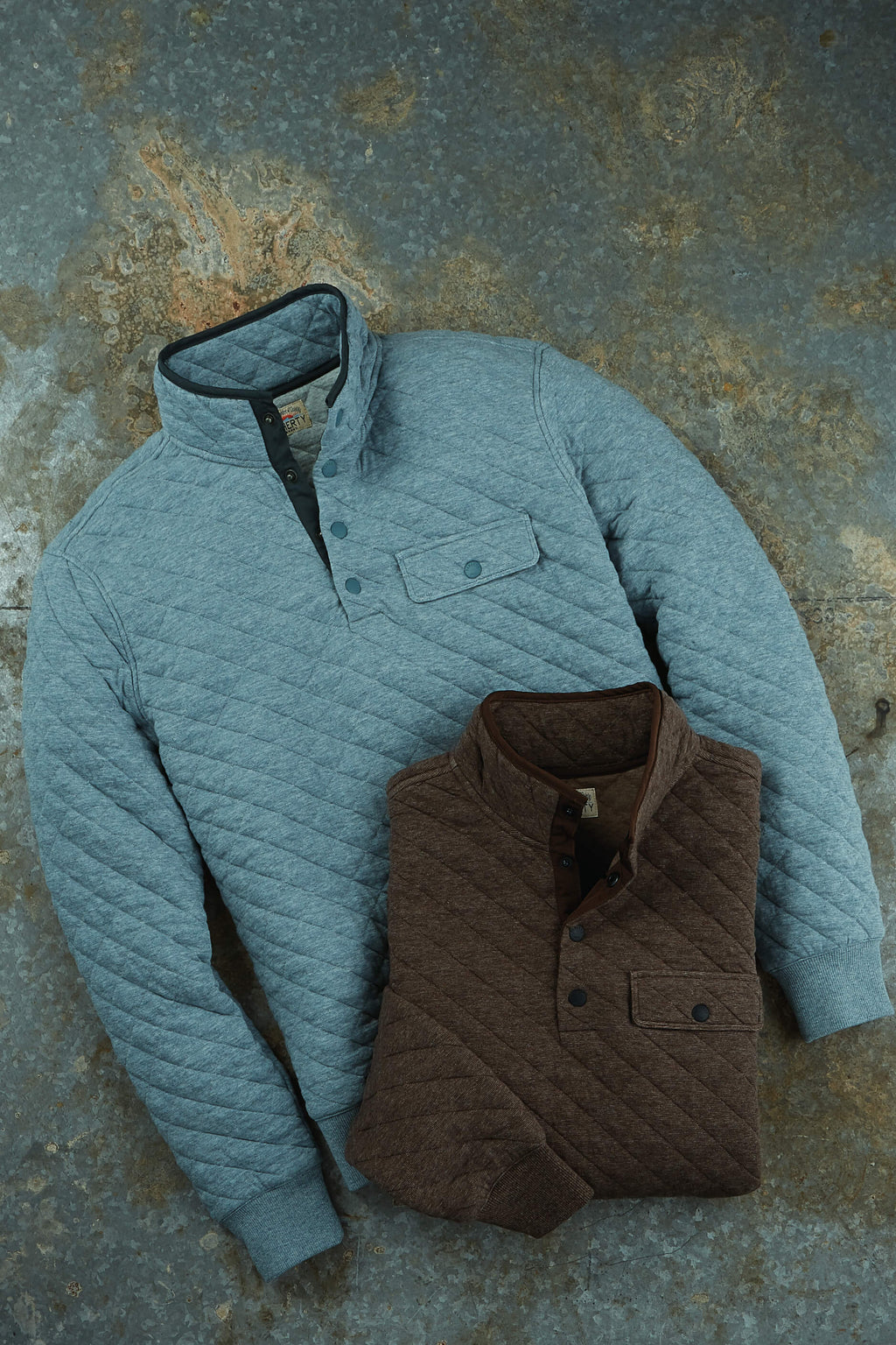 Faherty Epic Quilted Heather Fleece – Patrick James