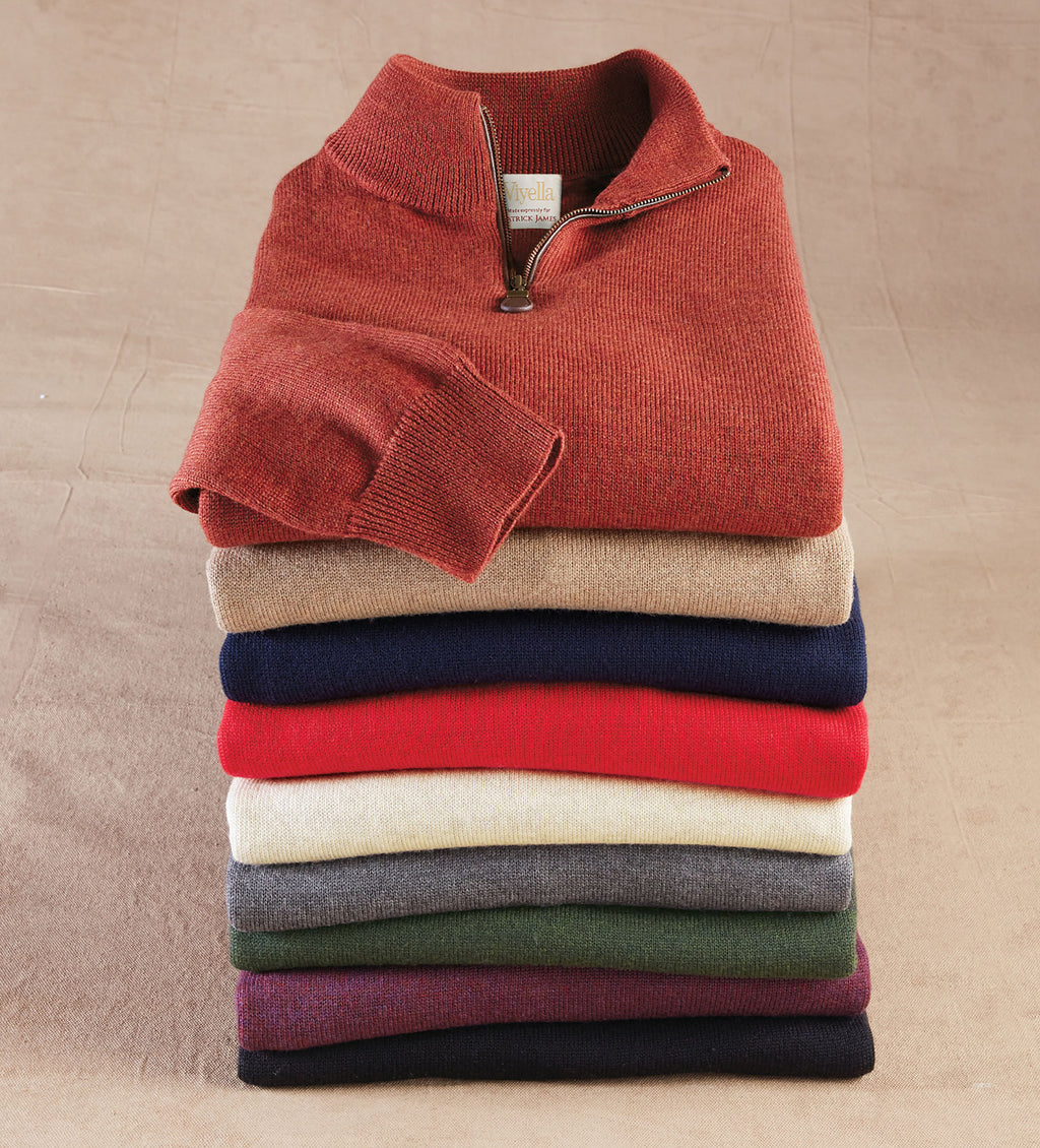 Viyella Quarter-Zip Sweater – Patrick James