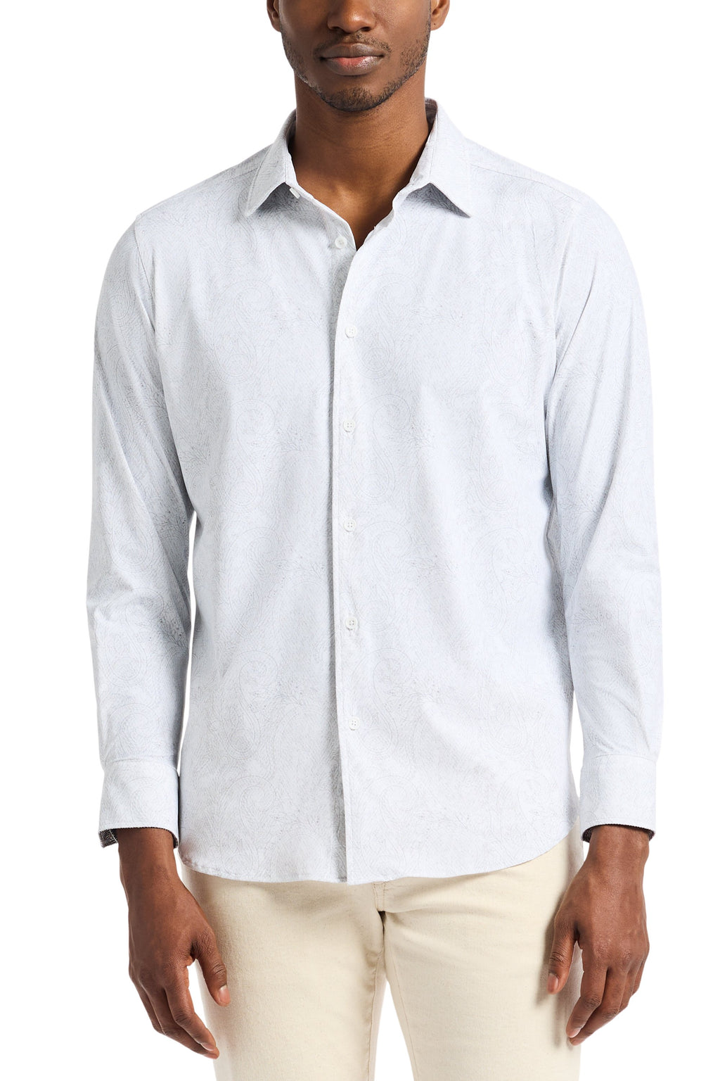 Robert Graham Long Sleeve Thurston Knit Shirt – Patrick James