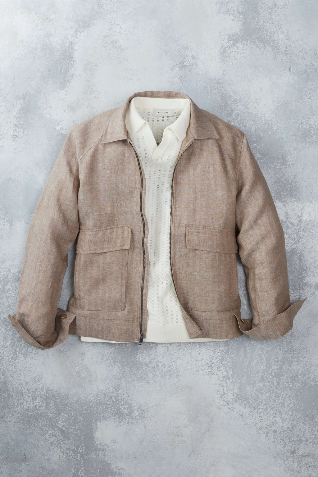 Bugatchi Herringbone Jacket – Patrick James