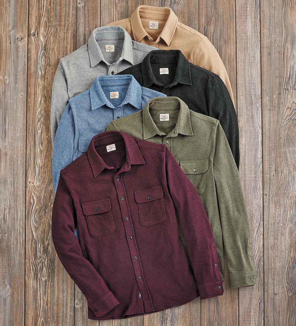 Faherty Legend Sweater Shirt – Patrick James